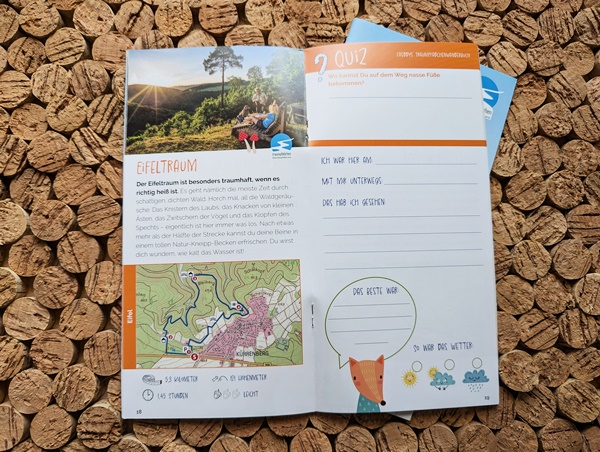 Traumpfädchen entdecken mit Freddy Fuchs - Wanderbuch - Heimathaben